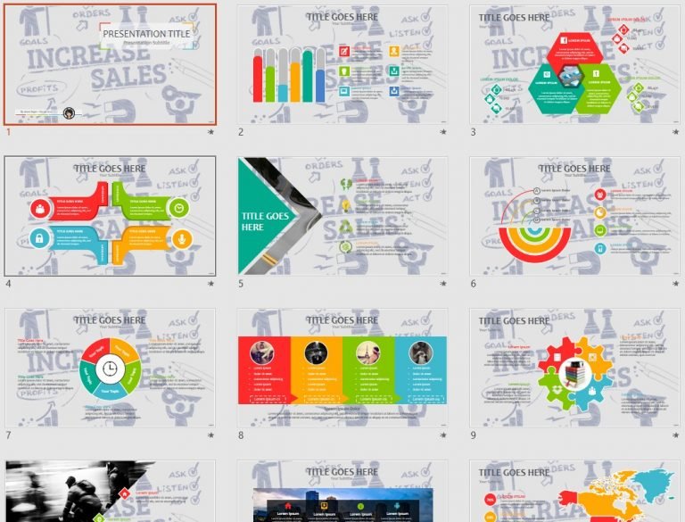 Increase Sales PowerPoint #62480 Increase Sales PowerPoint #62480