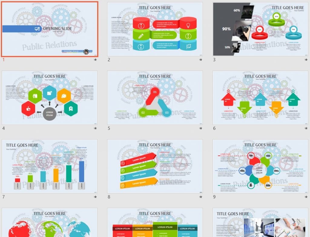 Public Relations PPT #87916 Public Relations PPT #87916