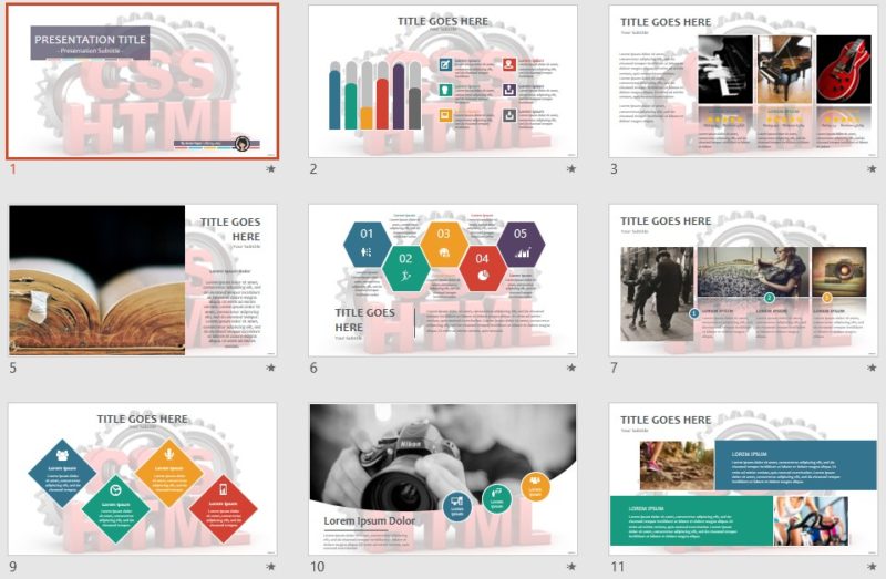 css html PPT #92848 css html PPT #92848